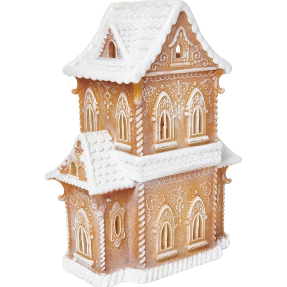 Raz Imports | Holiday | Victorian Style Gingerbread House Led Lit ...